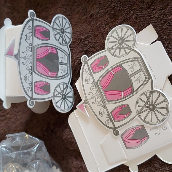 no brand | Party Supplies | Cinderella Carriage Party Favor Gift Box ...